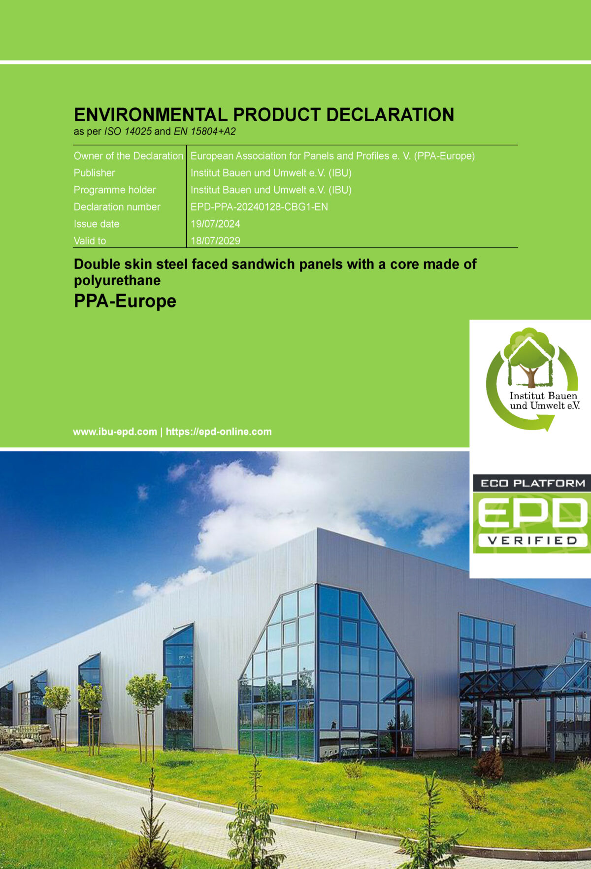 Sustainability - European Association for Panels and Profiles